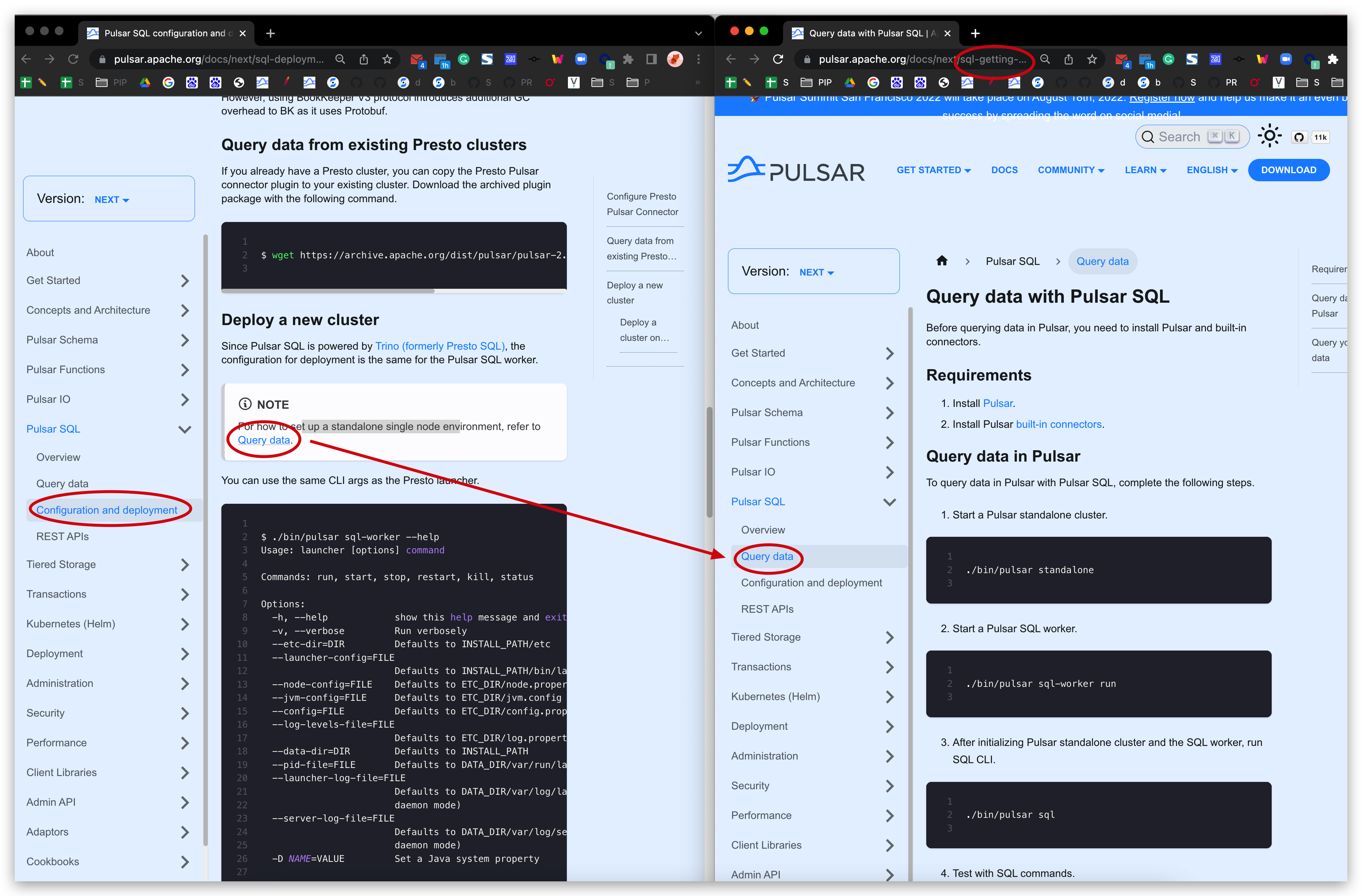 [doc] Broken Link · Issue 15879 · Apache Pulsar · Github