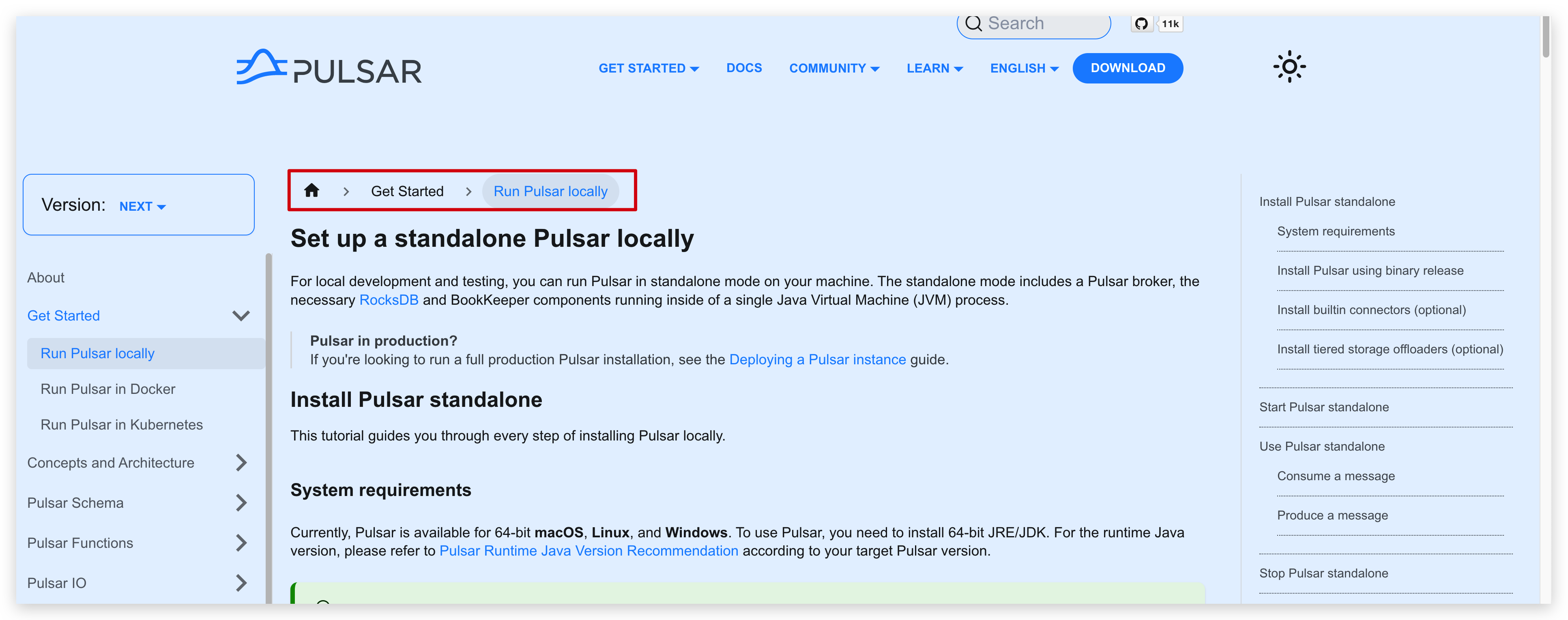 [improve][website] highlight navigation menus when scrolling on a page · Issue #16174 · apache ...