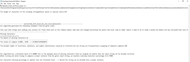 Github Netanel1431word Break Problem Solution To Word Break Problem