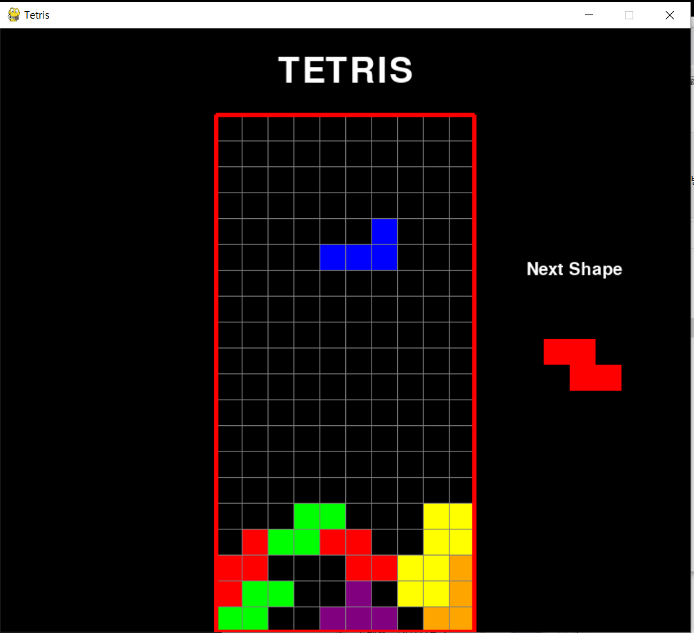 GitHub - PHANTOM0122/Tetris_basic.ver: TETRIS game project with Pygame