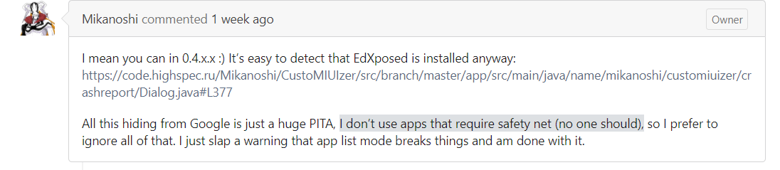 [BUG] 4596，S版，模块cotomiuizer只有一部分功能生效 · Issue #722 · ElderDrivers/EdXposed · GitHub