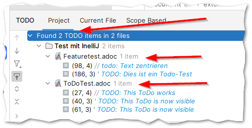 Get ToDo Items visible in ToDo-List from embedded PlantUML-Diagrams and ...