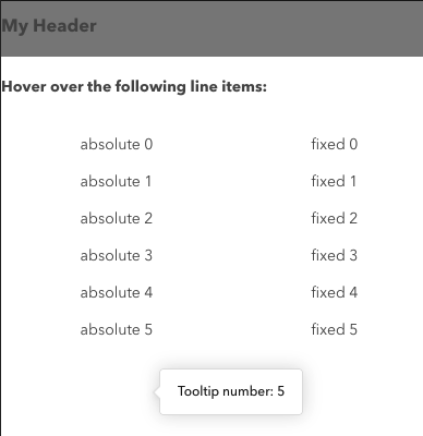Popover and Tooltip do not auto-position itself correctly when placed inside other components on ...
