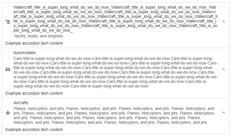 Accordion Item Longer Titles Extend Outside Of The Header Area · Issue 5683 · Esricalcite 