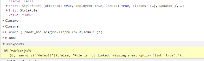 Styles Compiled Properly But Error Is Thrown Anyway Shrug · Issue 1229 · Cssinjs Jss · Github