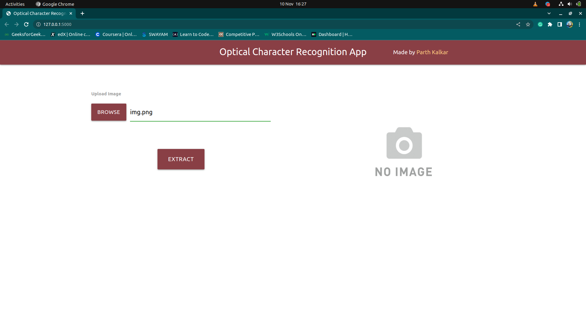 GitHub - ParthKalkar/text-extraction-from-images: In this project, we ...