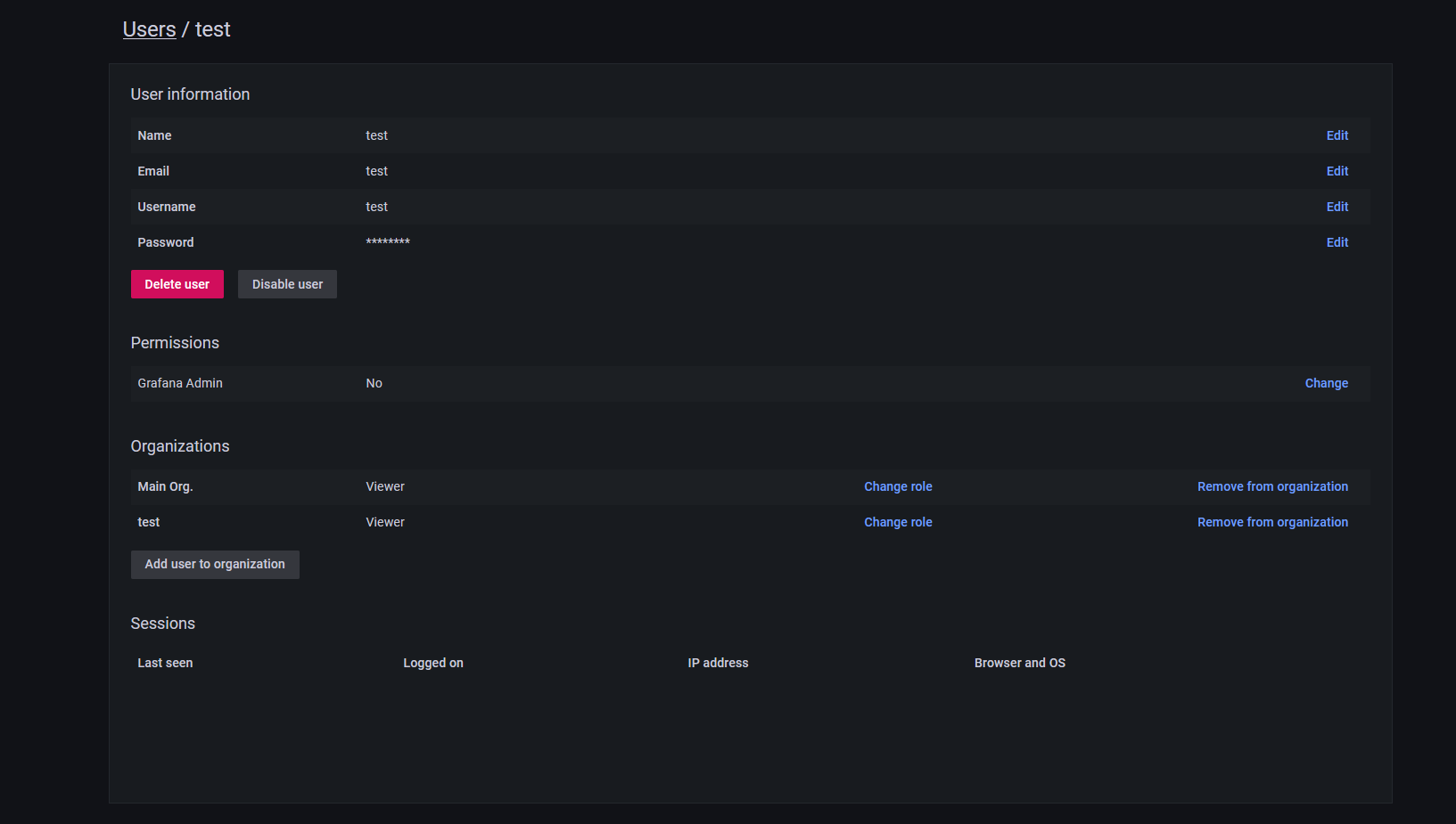 Cannot add a user to an organization · Issue #62531 · grafana/grafana ...