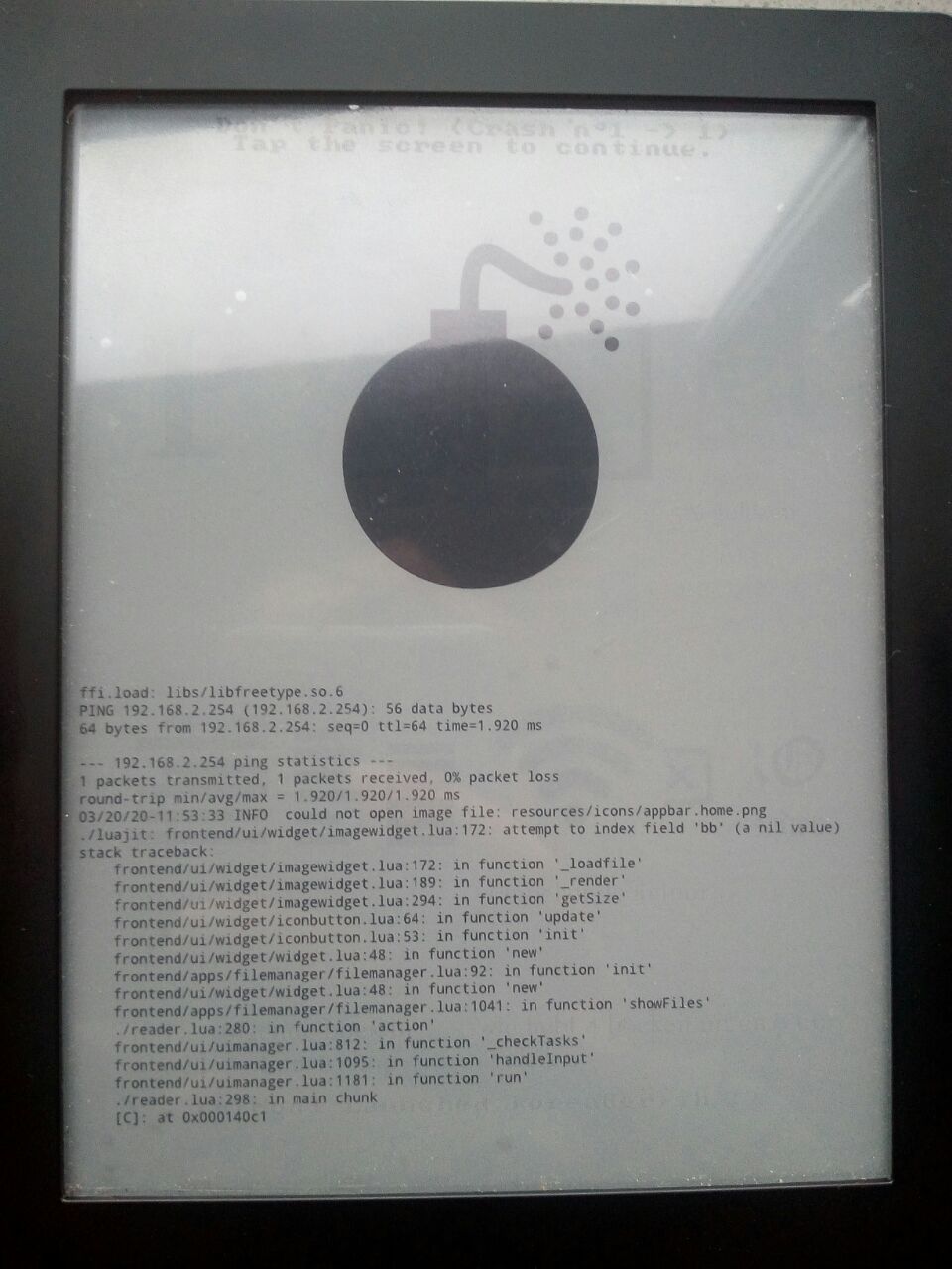 Crash After Having Applied The Hide Nix Files · Issue 5983 · Koreader Koreader · Github