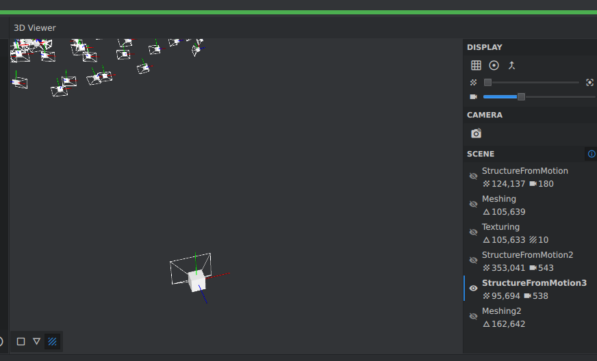 [bug] When I click on a camera in the 3dviewer, the photo is not selected · Issue #882 ...