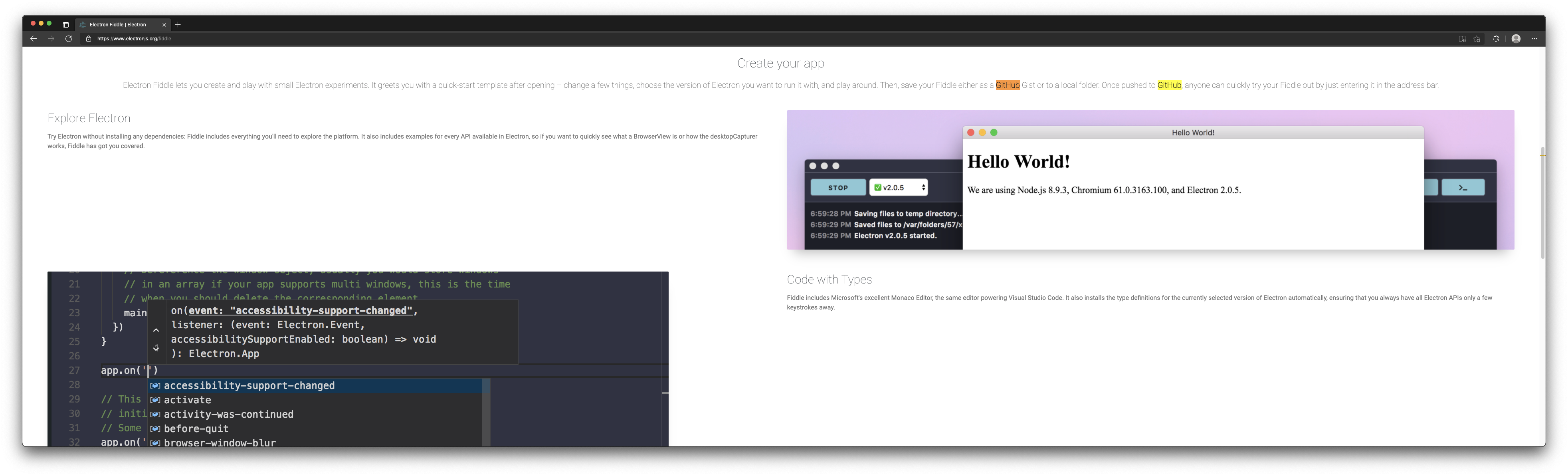 fiddle site does not use max-width like the rest of the website · Issue #5482 · electron ...