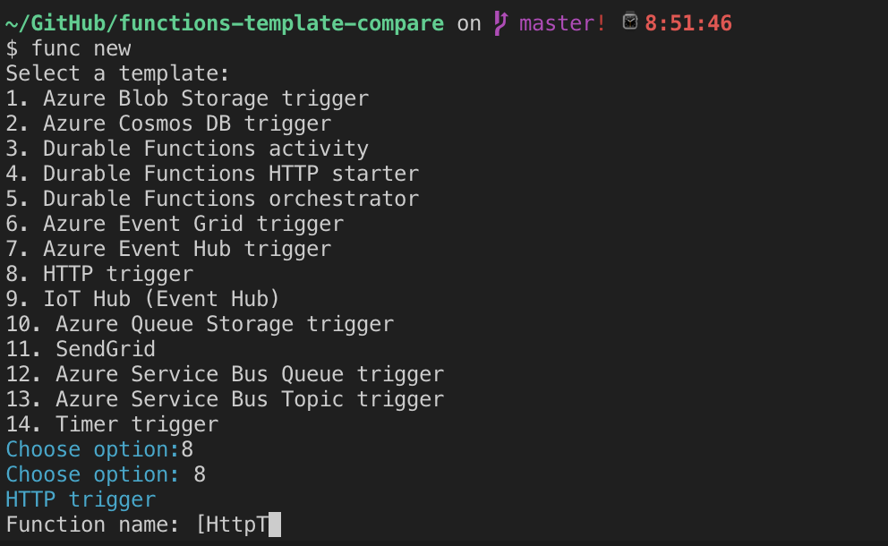 Key Combination On Macos Interferes With Func Cli · Issue 1102 · Azureazure Functions Core