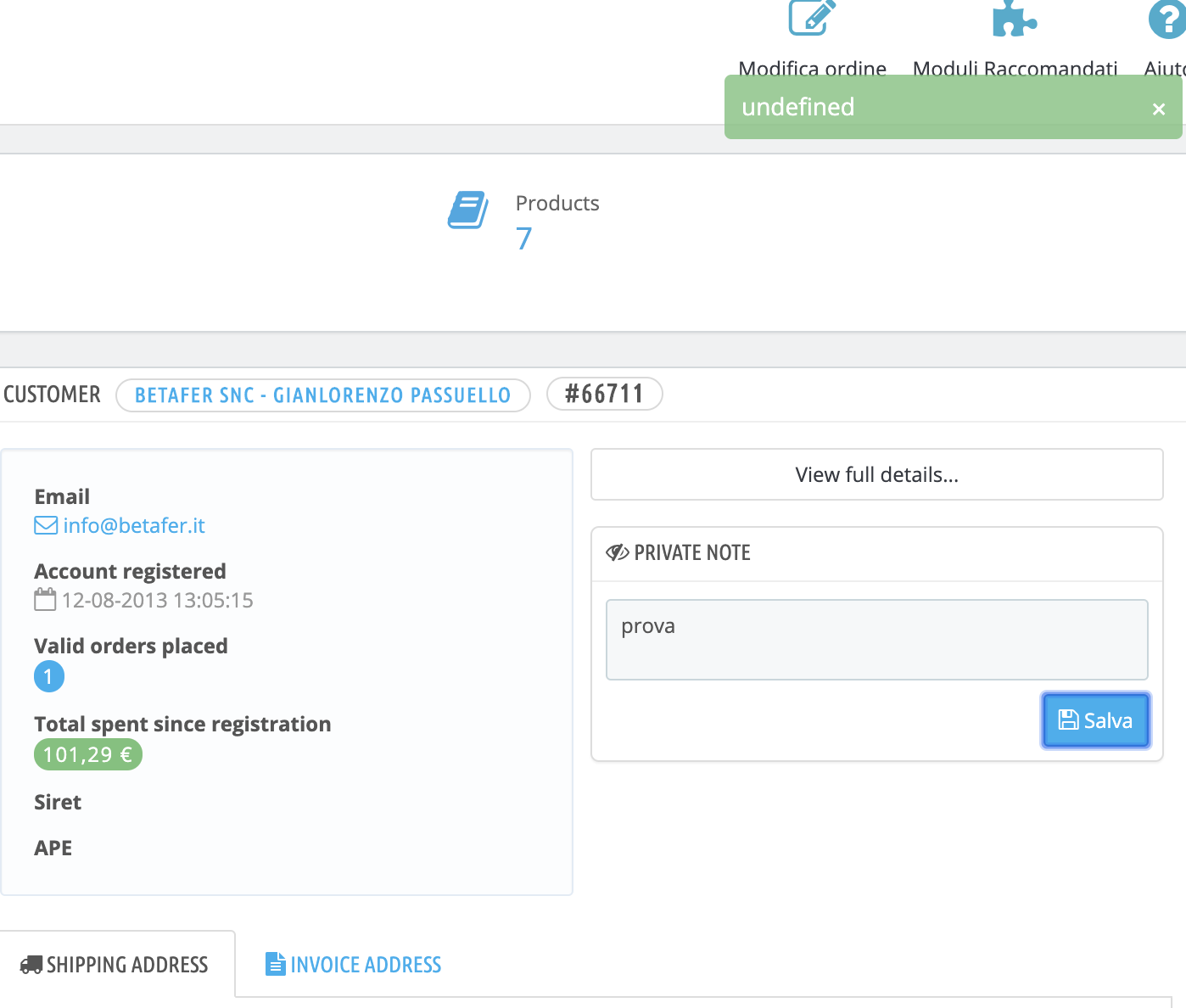 Cannot save private note in order detail pages, got undefined error · Issue #18542 · PrestaShop ...