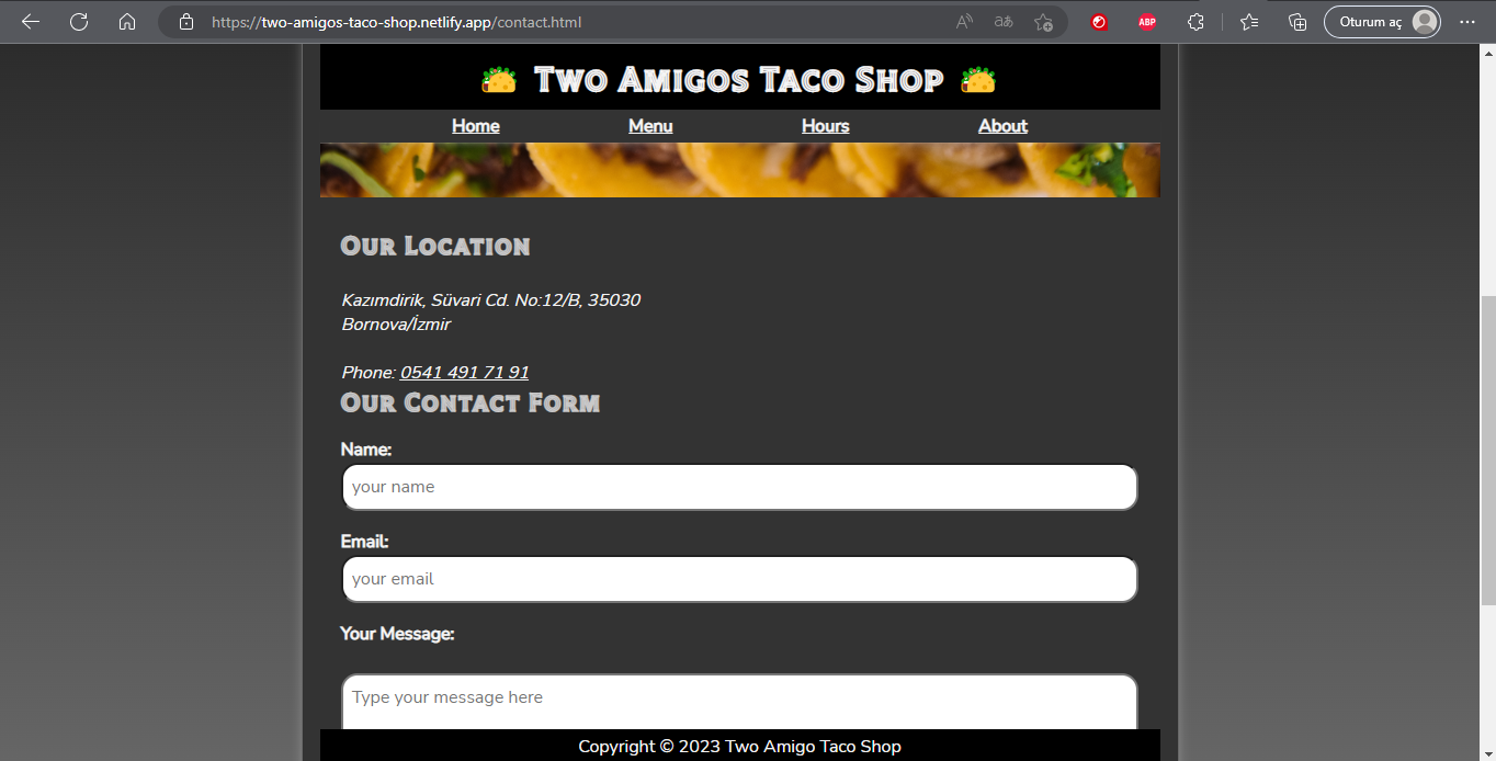 GitHub - uygurberkay/basic-taco-shop-app
