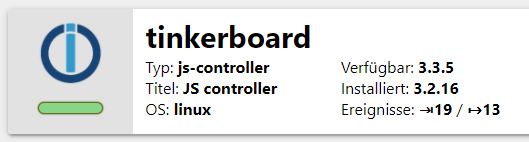 No indicator is shown when an js-controller update is available · Issue #801 · ioBroker/ioBroker ...