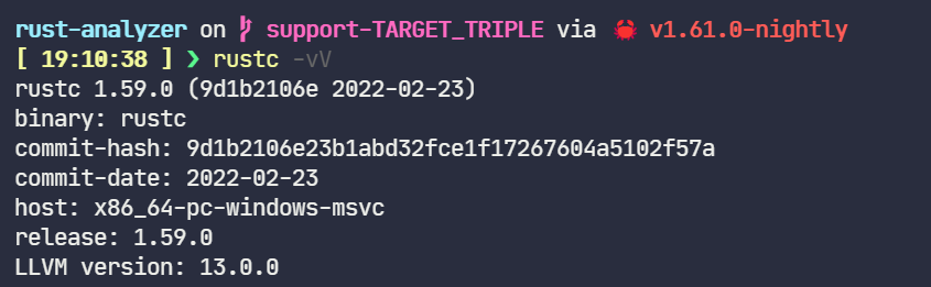Rust version is wrong · Issue #3695 · starship/starship · GitHub
