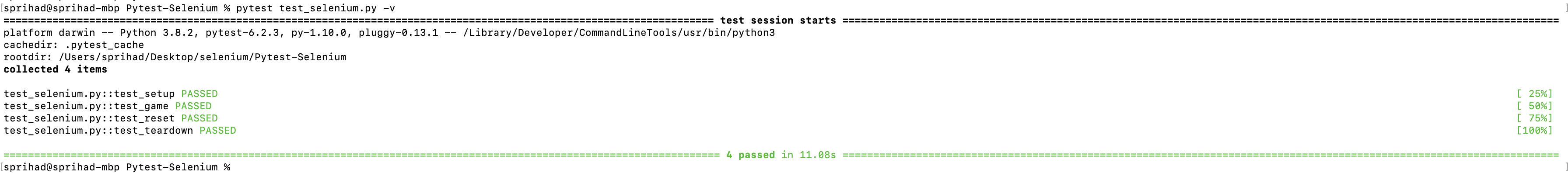 GitHub - SprihaDeshpande/Pytest-Selenium