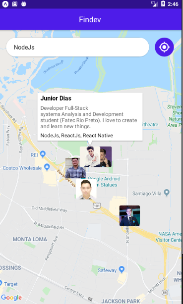 GitHub - ItsJuniorDias/Findev: :earth_americas: Week Omnistack #10 ...