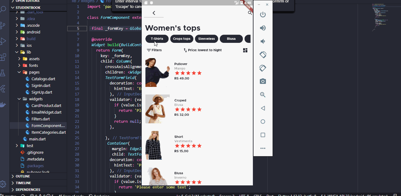 GitHub - ItsJuniorDias/Ecommerce-Flutter: :iphone: Project created in ...