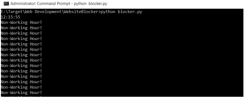 GitHub - PrakharMathur4/WebsiteBlocker-Tool