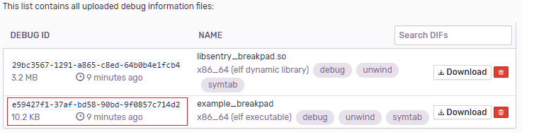 minidump report doesn't work with uploaded sym file to render proper information · Issue #61 ...