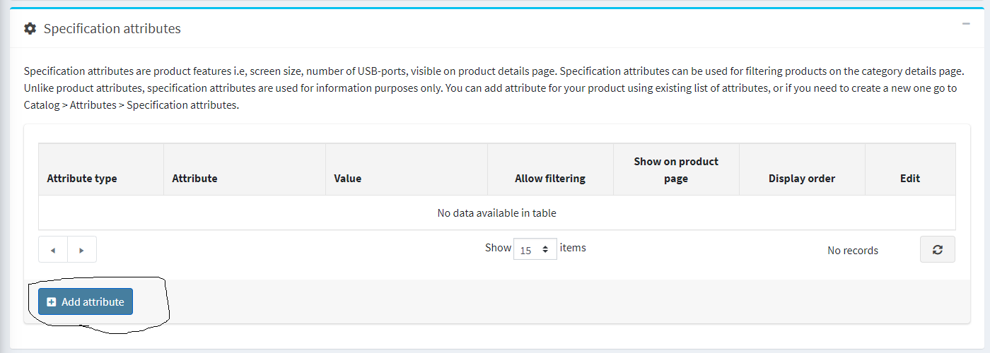 Add a new product specification attribute title missing · Issue #5457 · nopSolutions/nopCommerce ...