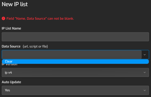 Bug New Ip List Data Source Contains Empty List After Submitting Invalid Form · Issue 3410