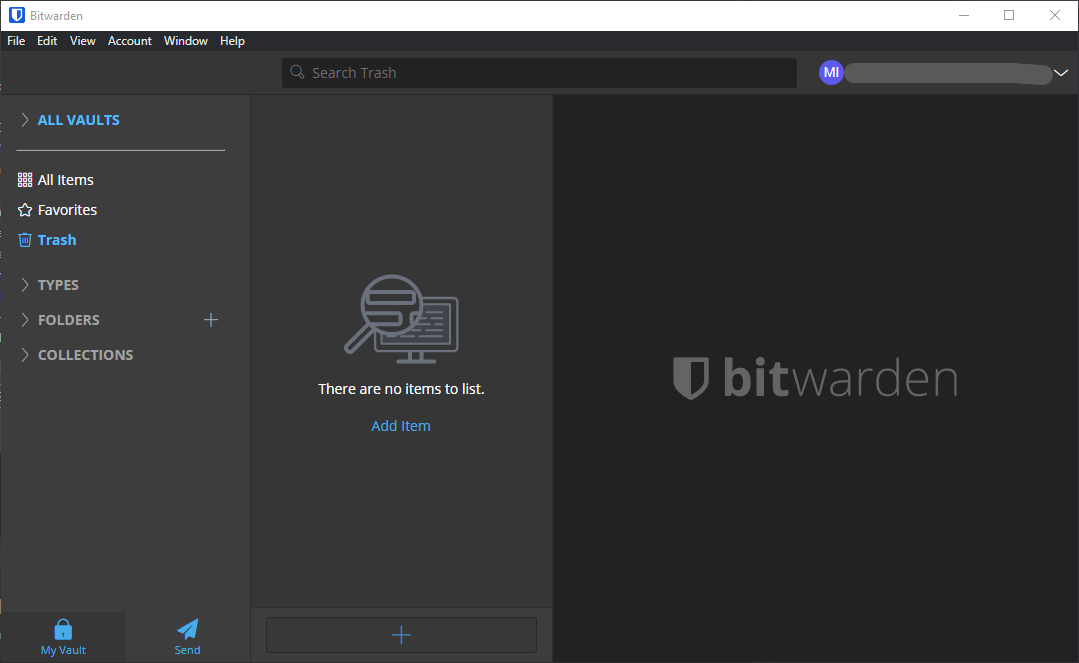 No way to clear currently displayed entry · Issue #3367 · bitwarden ...