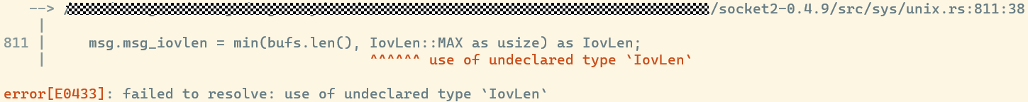 support target ohos · Issue #451 · rust-lang/socket2 · GitHub