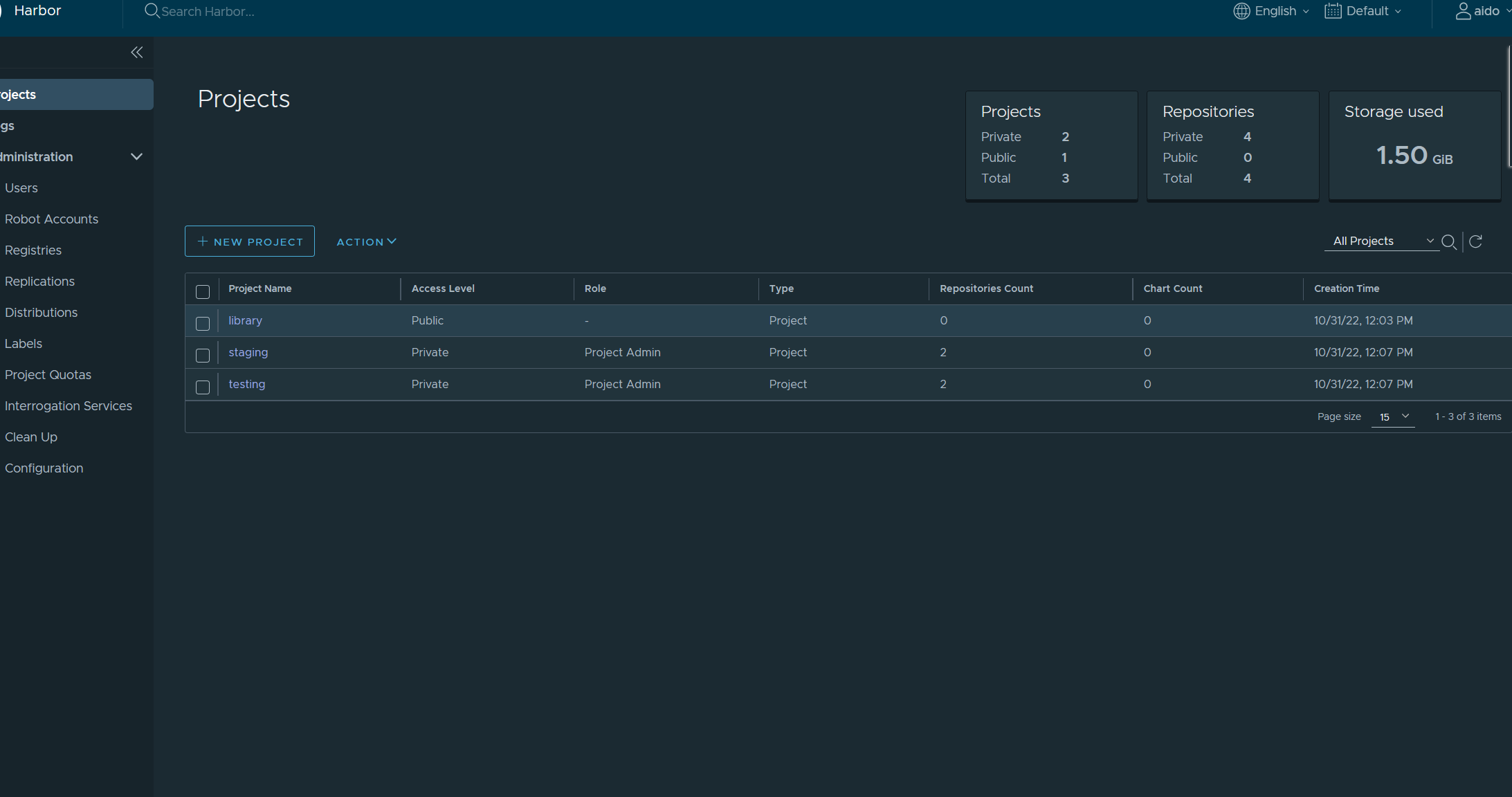 Harbor-Registry not decreased even after GC and purge Log · Issue #17725 · goharbor/harbor · GitHub