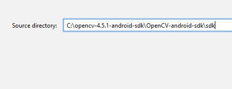 Modul Name textbox no longer exists when importing OpenCV Android 4.5.x · Issue #20316 · opencv ...