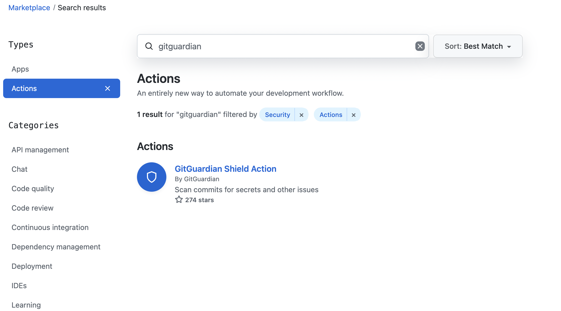 How Can We Get The Ggshield Github Action Verified · Discussion 30428 · Community · Github