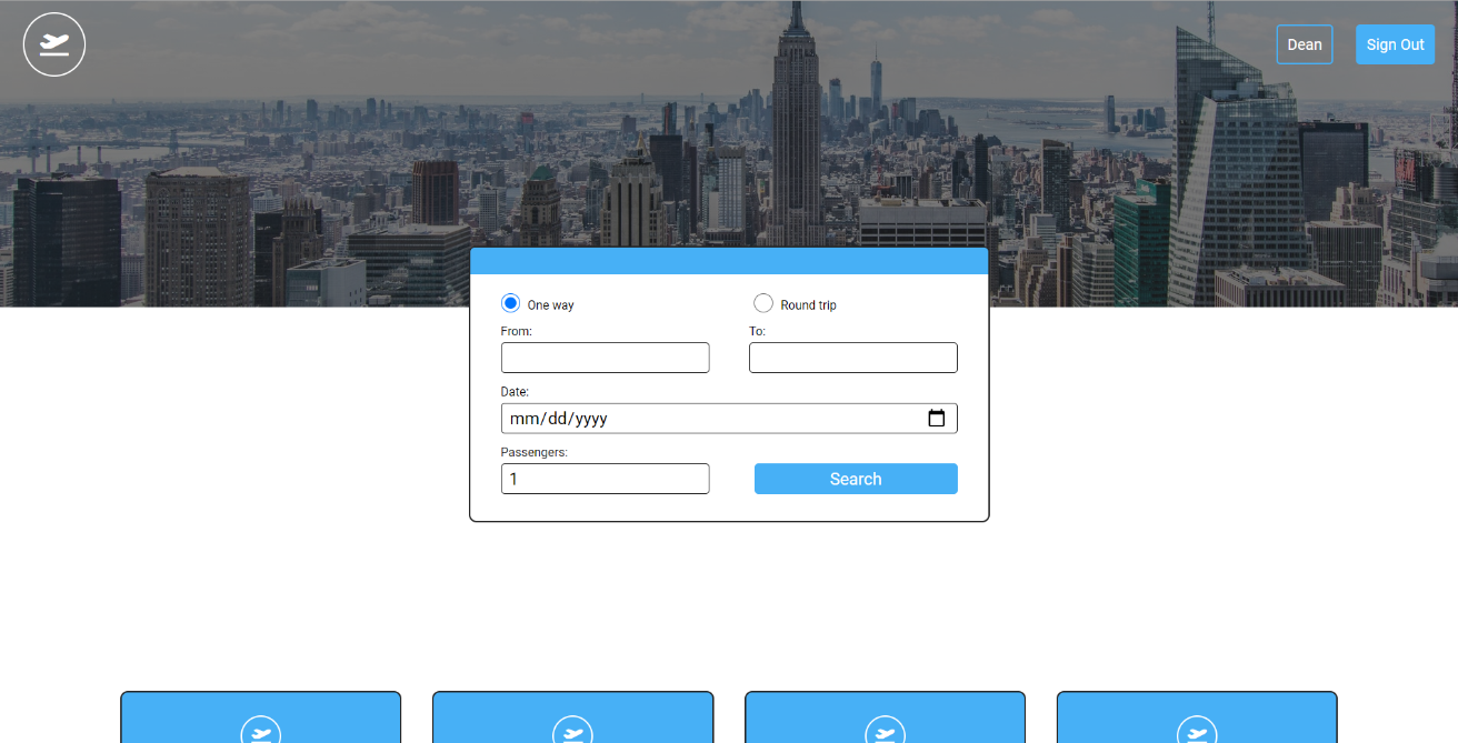 GitHub - DejanBojovic/FlightReservation: Flight reservation is a full ...