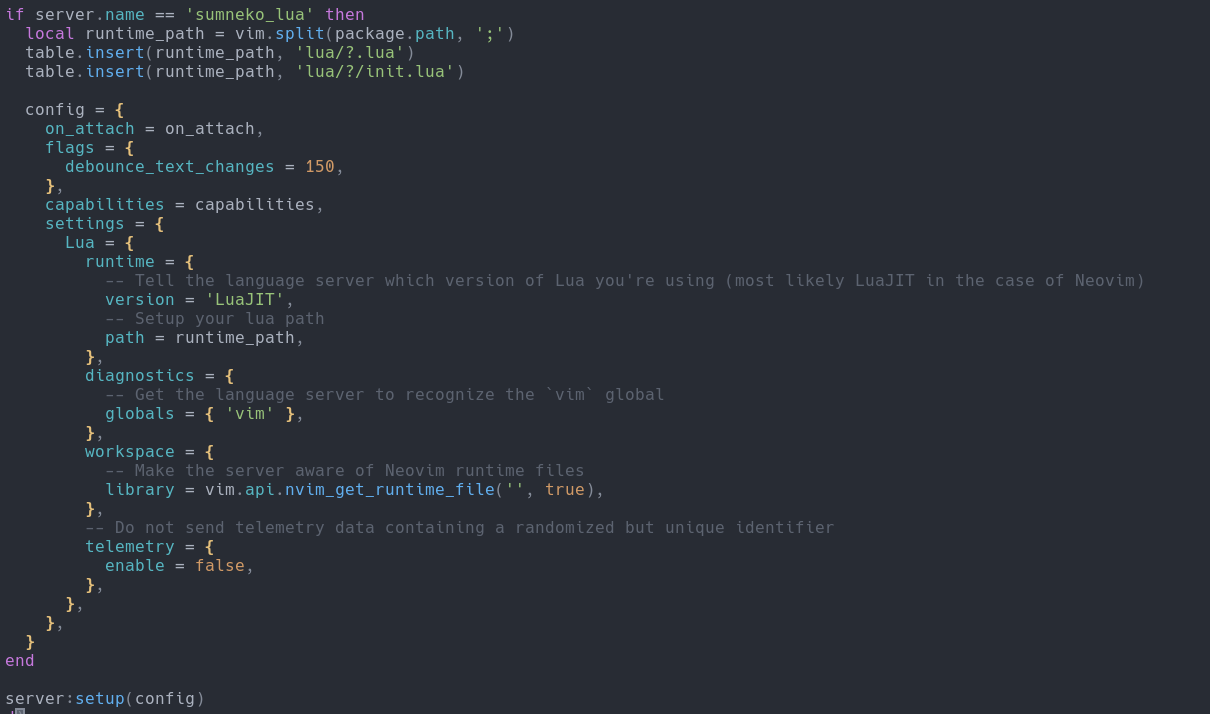 Help Recognizing Vim as a Global · Issue #245 · williamboman/nvim-lsp-installer · GitHub