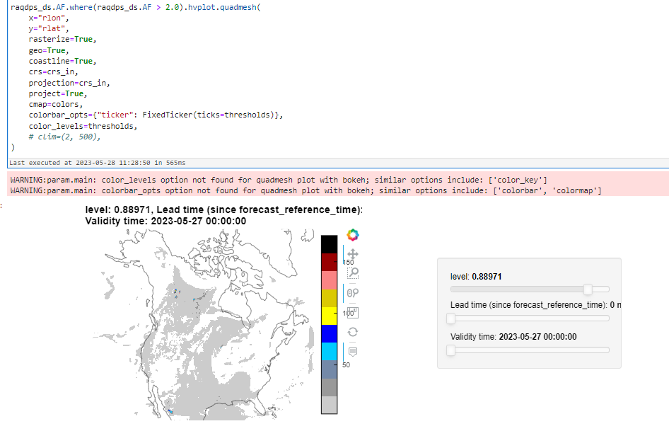 [FEATURE] Predefined breaks for LinearColorMapper · Issue #10656 · bokeh/bokeh · GitHub