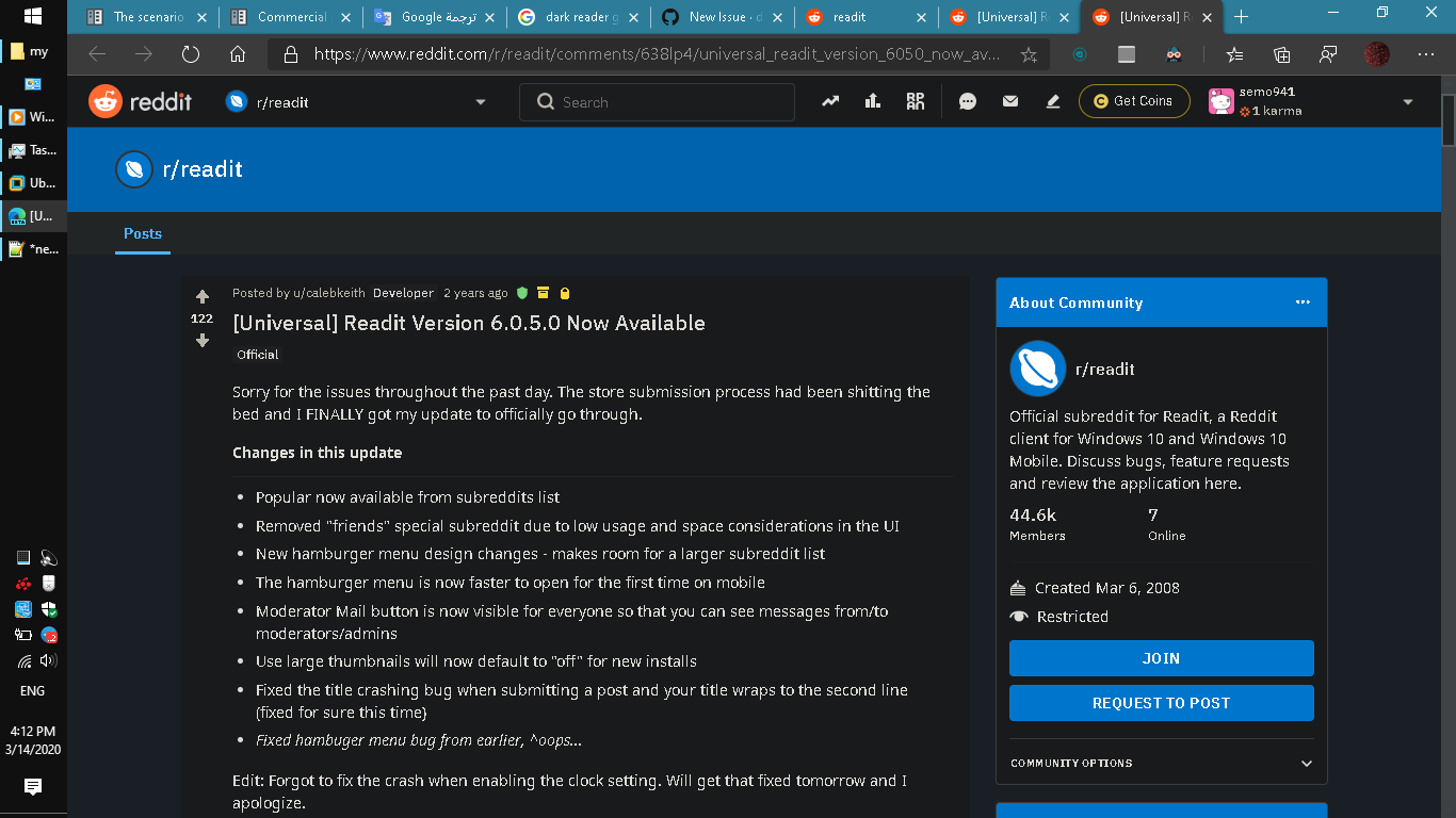 extinction didn't finish work if tab not active · Issue #2119 · darkreader/darkreader · GitHub