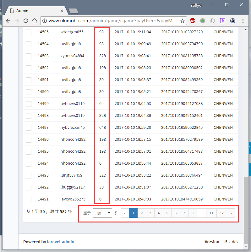 Grid获取某一列总合 · Issue #1303 · z-song/laravel-admin · GitHub