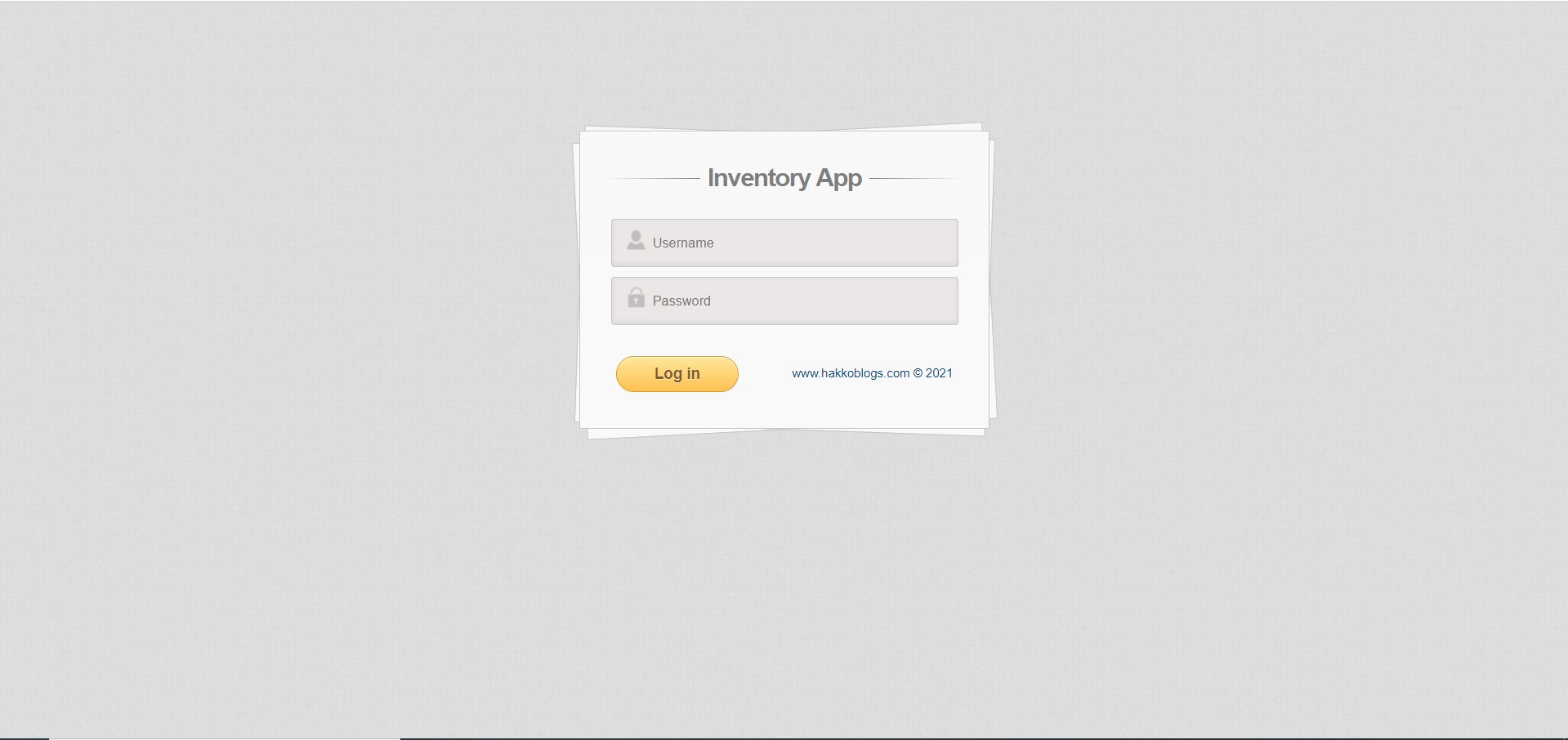 GitHub - acchoblues/inventory_free: Inventory Application with PHP ...
