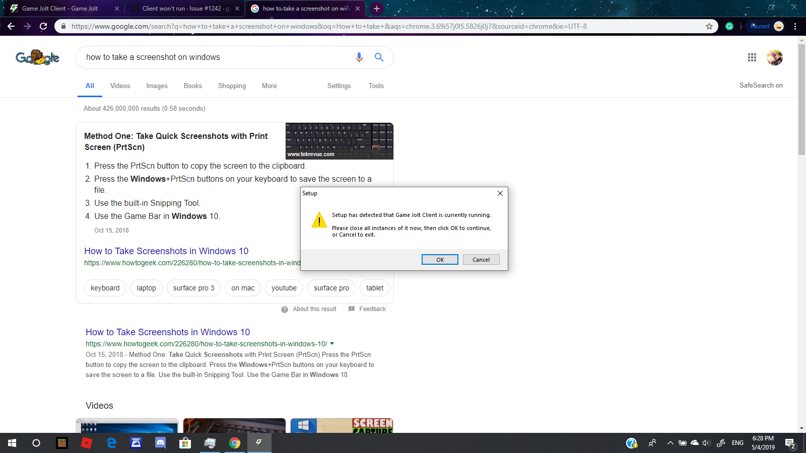 Client won't run · Issue #1242 · gamejolt/issue-tracker · GitHub
