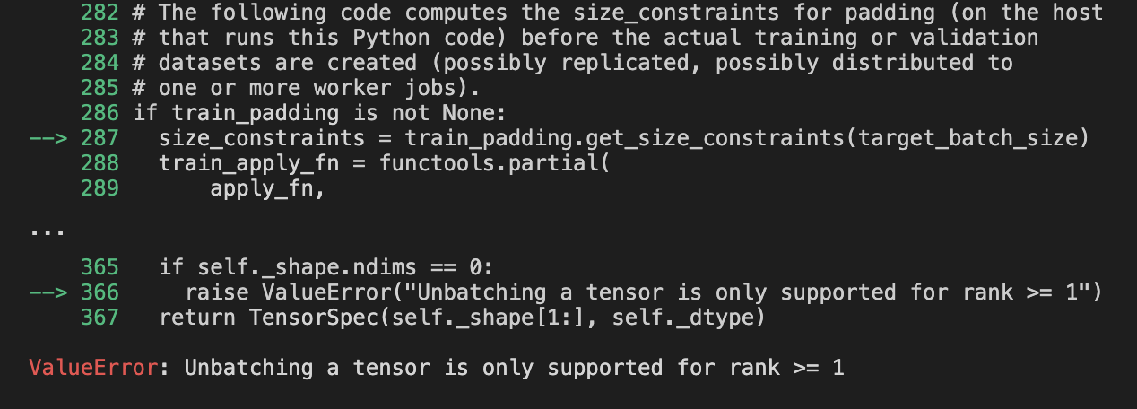 TFGNN-Runner with a custom dataset : unbatching error · Issue #483 · tensorflow/gnn · GitHub