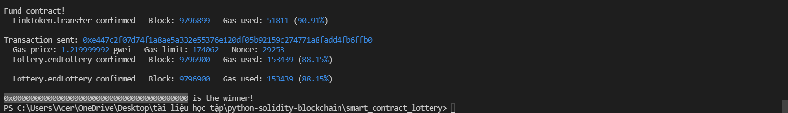 The recentWinner is 0x0000000000000000000000000000000000000000 · Issue #23 · PatrickAlphaC ...