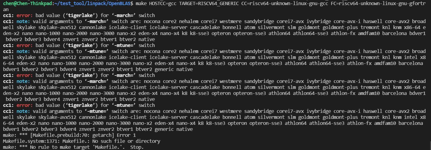 Risc V Cross Compile Error · Issue 3277 · Openmathlibopenblas · Github 0874