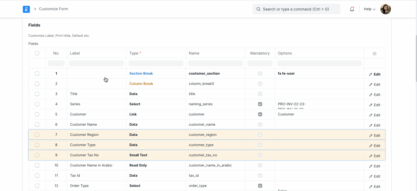 Field Getting Duplicated While Creating A New Field Via Filtered Field In Customize Form · Issue
