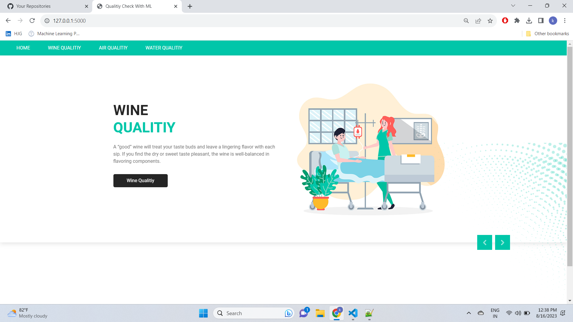 GitHub - KaushalSalvatore/qualities-check: This is a Machine Learning Project used to predict ...