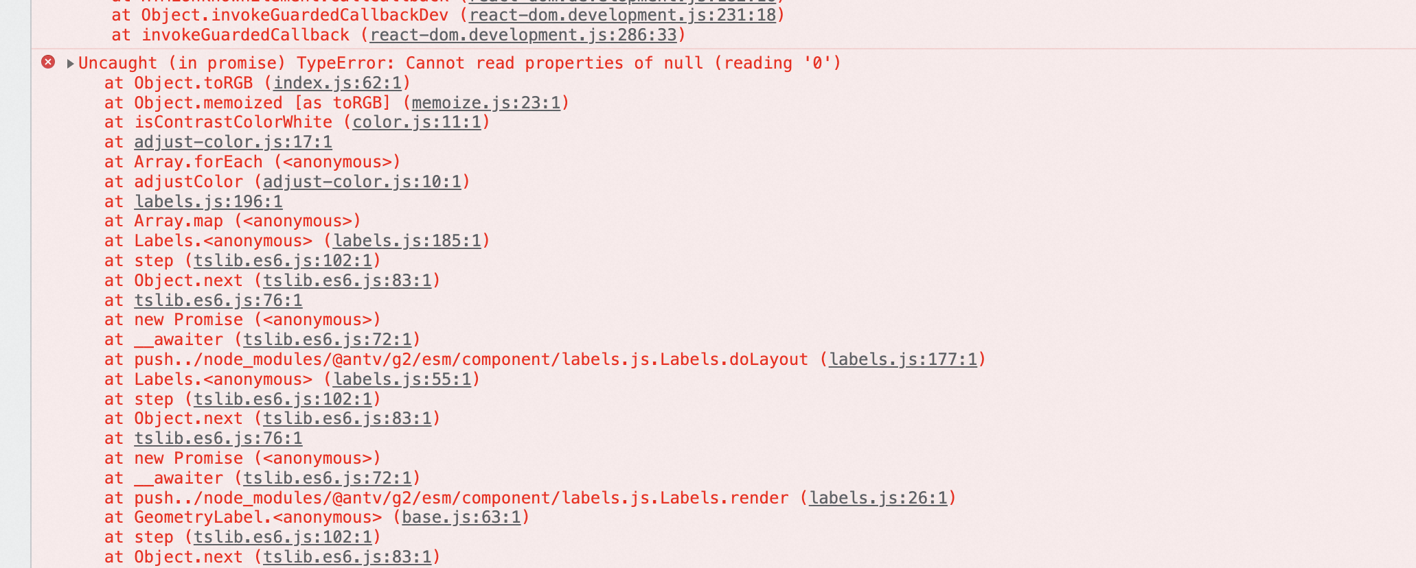 toRGB方法中的color[0]报错 · Issue #3529 · antvis/G2Plot · GitHub