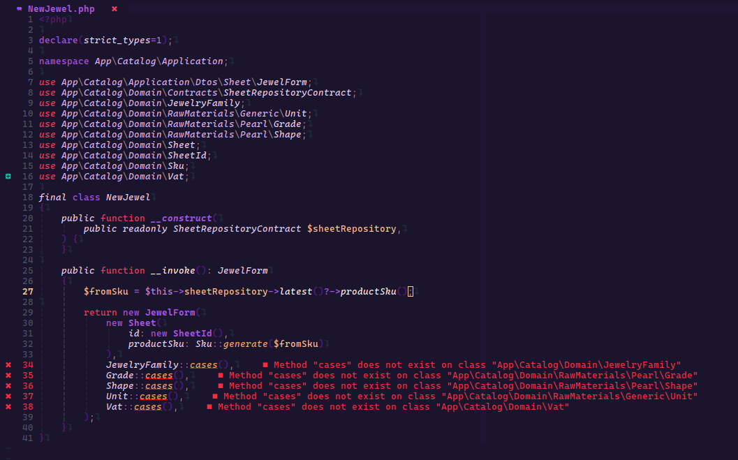 Method "cases" does not exist on class My\Beautiful\Enum · Issue #2378 · phpactor/phpactor · GitHub