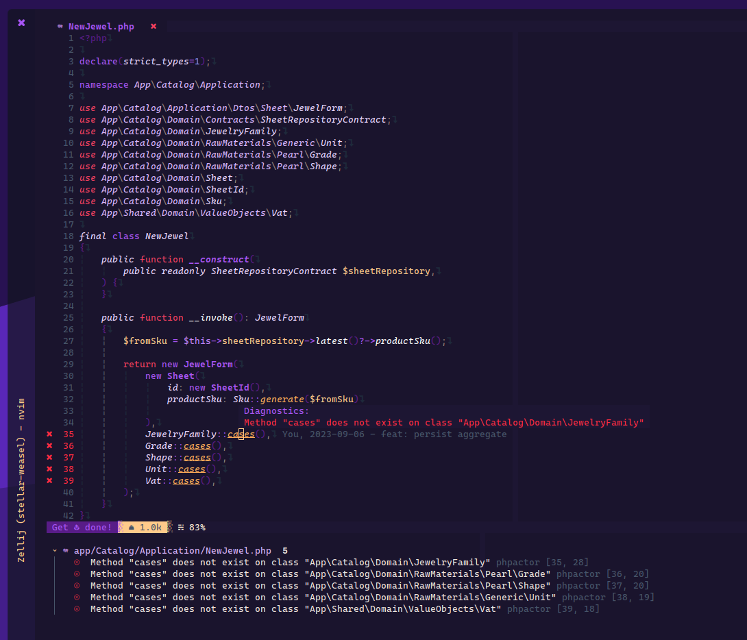 Method "cases" does not exist on class My\Beautiful\Enum · Issue #2378 · phpactor/phpactor · GitHub