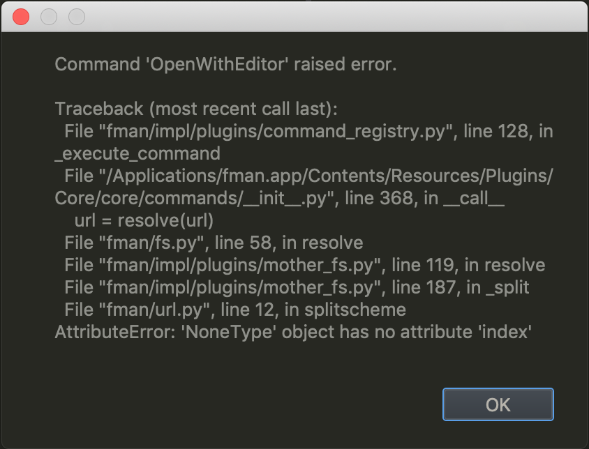'Edit' in empty folder raises error · Issue #589 · fman-users/fman · GitHub