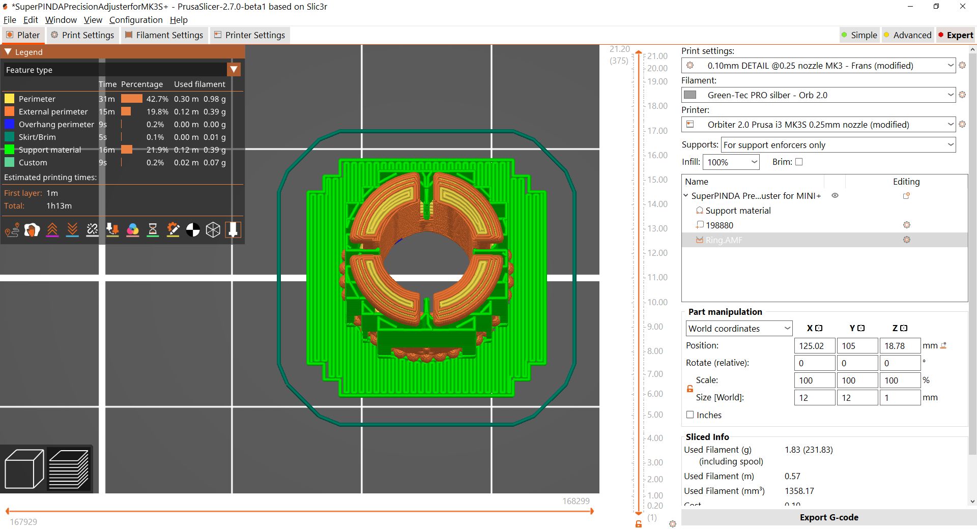 Please add ring geometry to support enforcers. · Issue #11669 · prusa3d ...