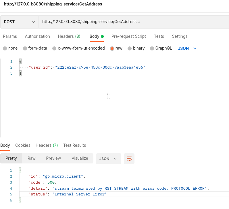stream terminated by RST_STREAM with error code: PROTOCOL_ERROR · Issue #1964 · micro/micro · GitHub