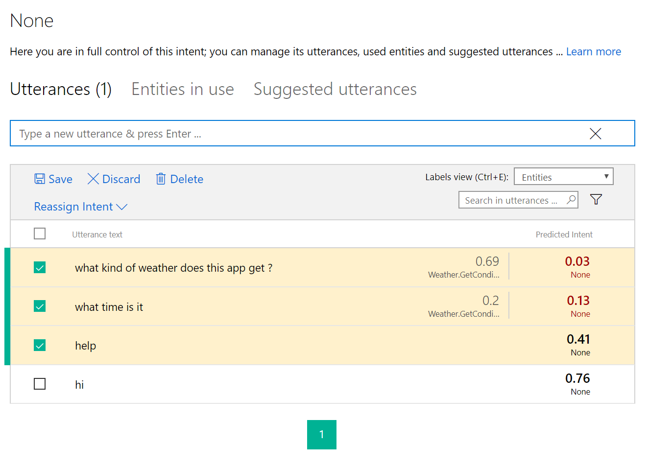 [Question] How do I tell LUIS to use this Intent instead of the one it's thinks · Issue #3175 ...